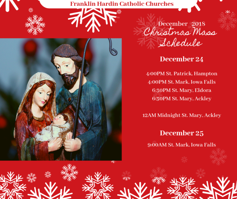 Christmas Mass Times